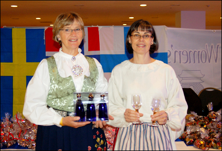 Bjorg Skorstad, left, wife of the Norwegian Ambassador... - The Korea Times