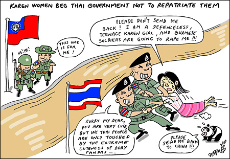Forced Repatriation of Karen Women - The Korea Times