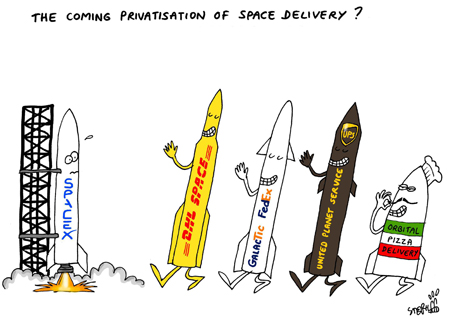 Privatization of space delivery - The Korea Times