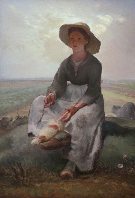 Jean Francois Millet Portrait