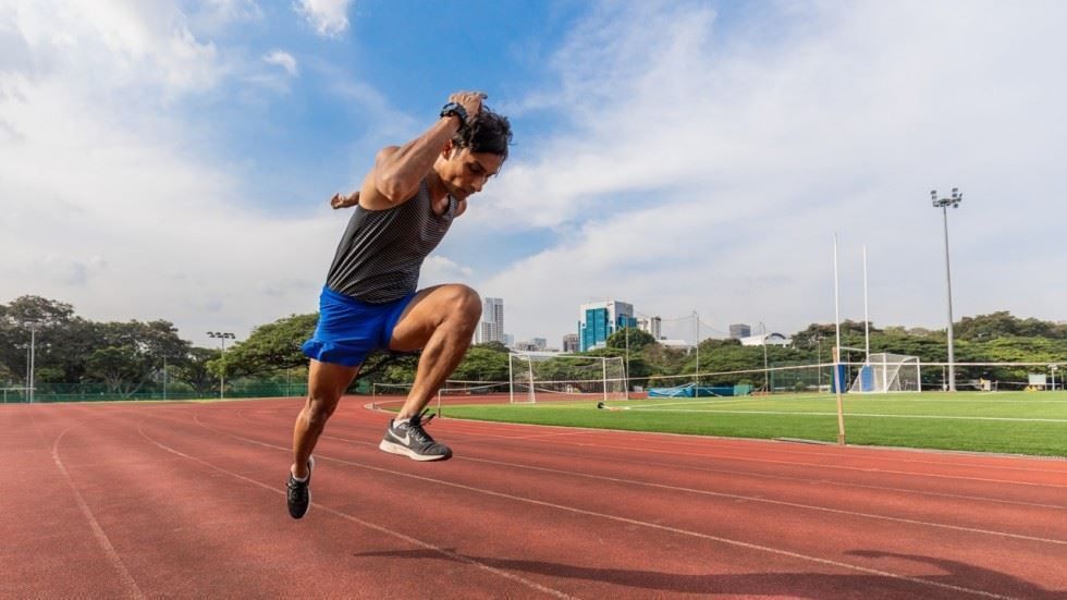 How world's fastest Singaporean stays in shape into his 40s [VIDEO ...