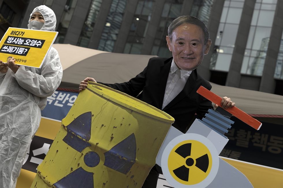 Korean civic groups condemn Japan's release of radioactive water - The ...