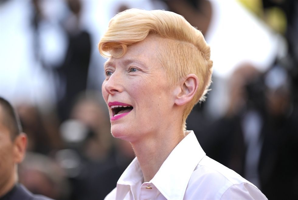 Collared: Tilda Swinton's spaniels win Palm Dog at Cannes - The Korea Times
