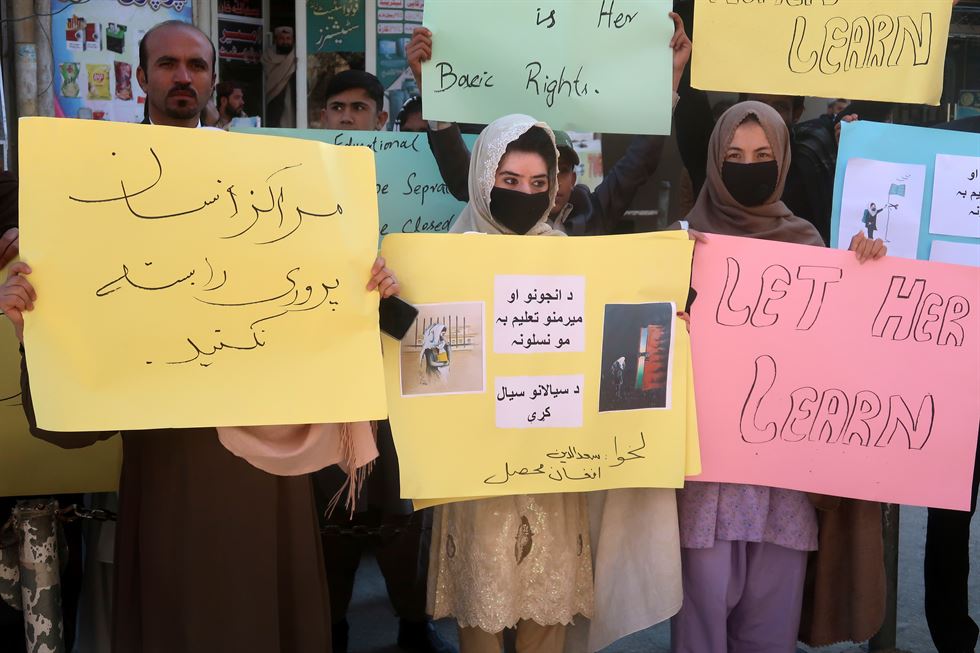 Taliban order NGOs to stop women staff from working over 'hijab' - The ...