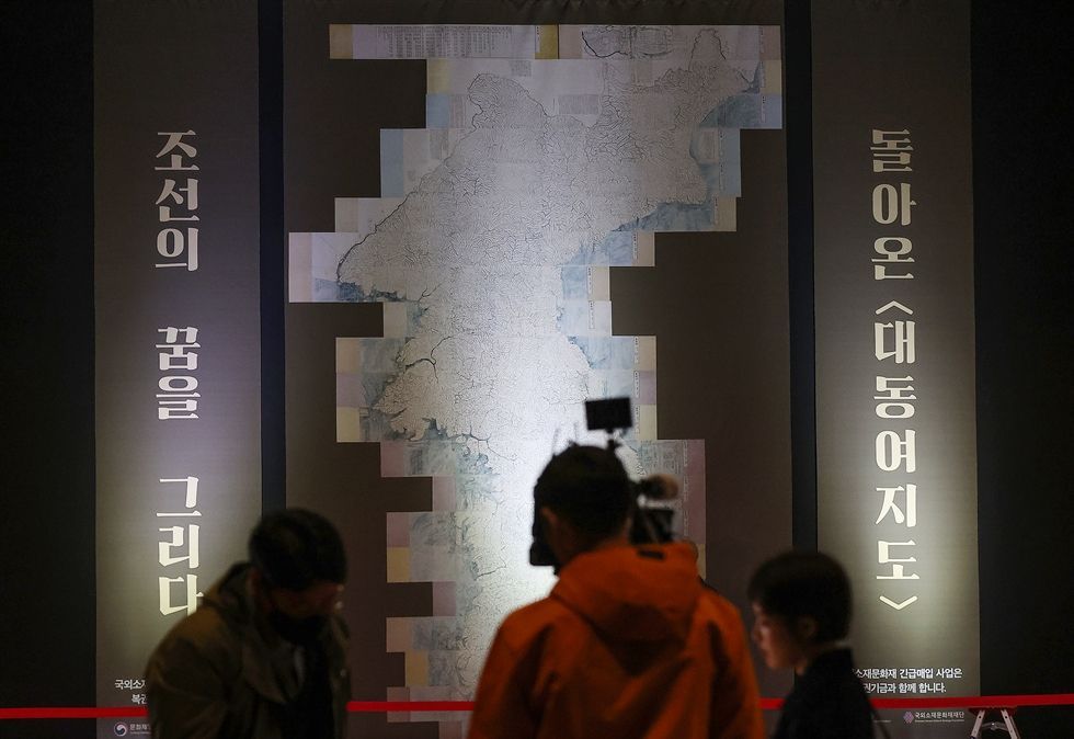 Rare Joseon-era map returns home from Japan - The Korea Times