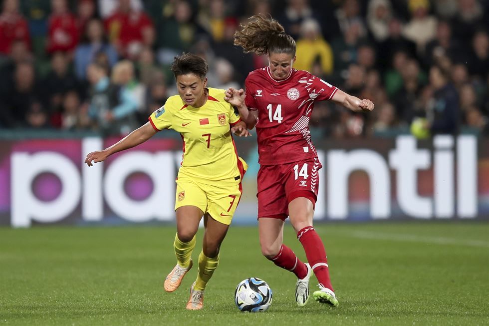 Denmark stun China in 90th minute for winning World Cup return - The ...