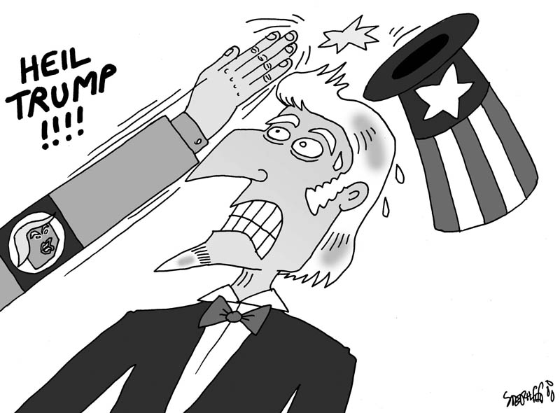 'Heil Trump!' - The Korea Times