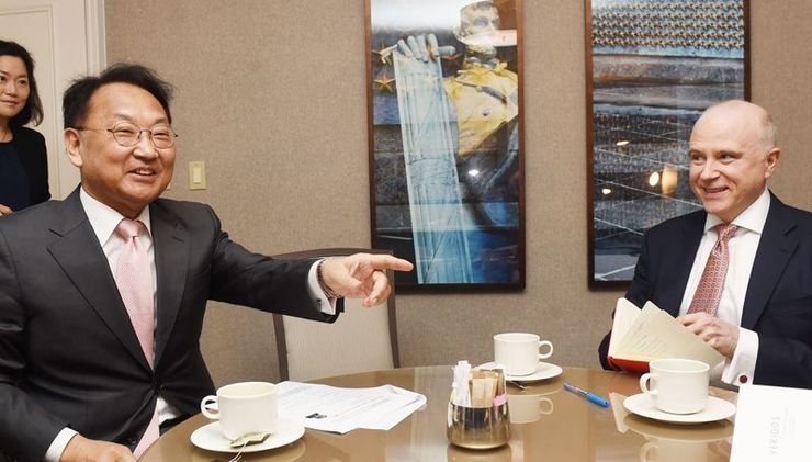 Meeting Fitch global head - The Korea Times