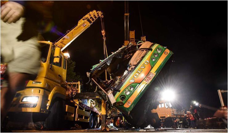 32 killed in Taiwan's worst highway accident in decades - The Korea Times