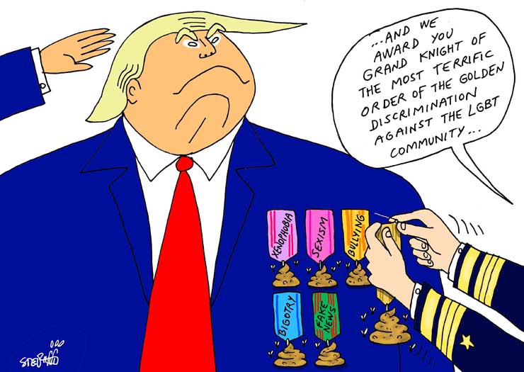 Trump's trophies - The Korea Times