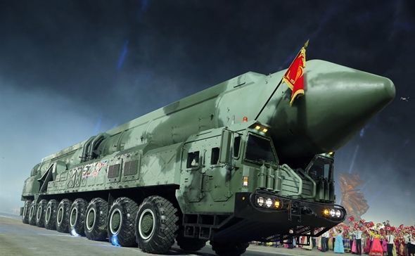 NK weapons parade sends message of defiance against S. Korea, US - The ...