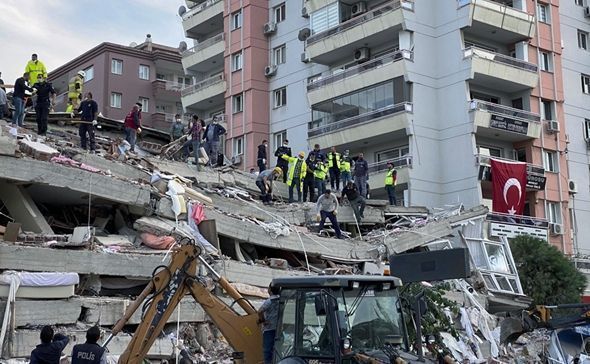At least 22 dead, buildings collapse as major quake hits Turkey, Greece ...
