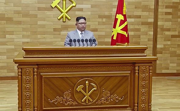 Kim Jong-un says 'nuclear button on his desk' - The Korea Times