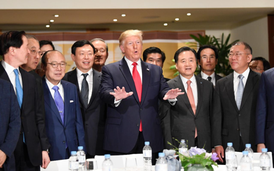 What will Trump discuss with Korean corporate leaders? - The Korea Times
