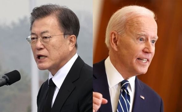 Moon out of step with Biden ahead of Korea-US summit - The Korea Times
