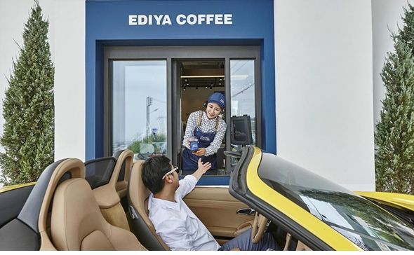 Ediya Coffee launches drive-thru - The Korea Times